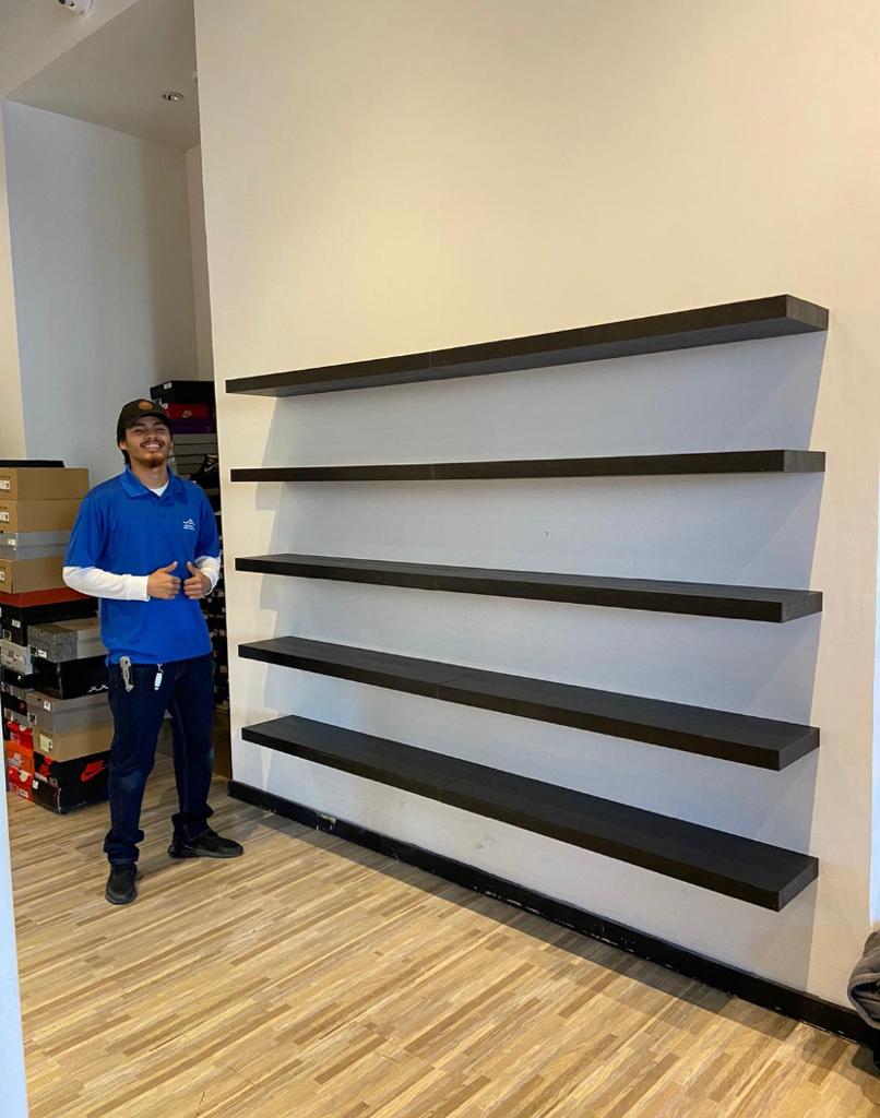 Closet and Shelving System Installation – Assembly and Rooms